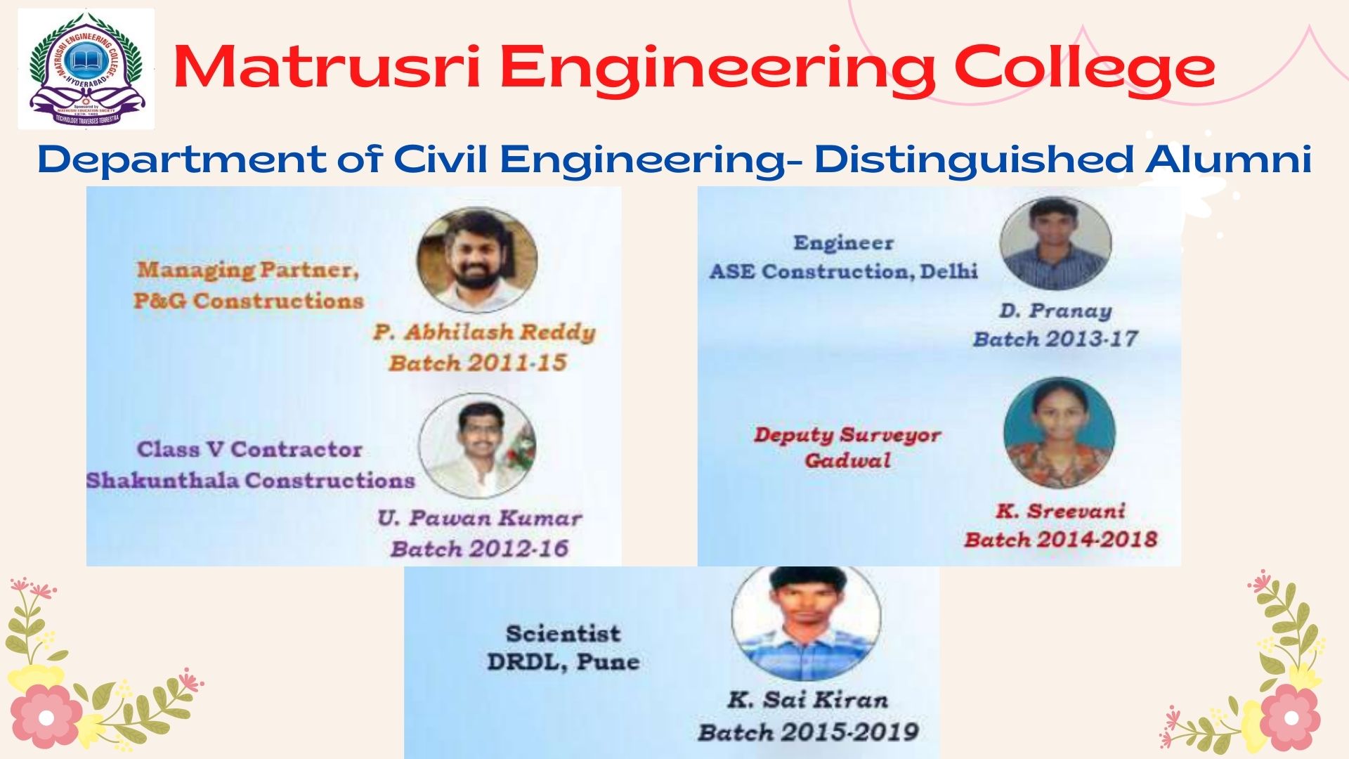 Matrusri Engineering College – Top colleges in Hyderabad