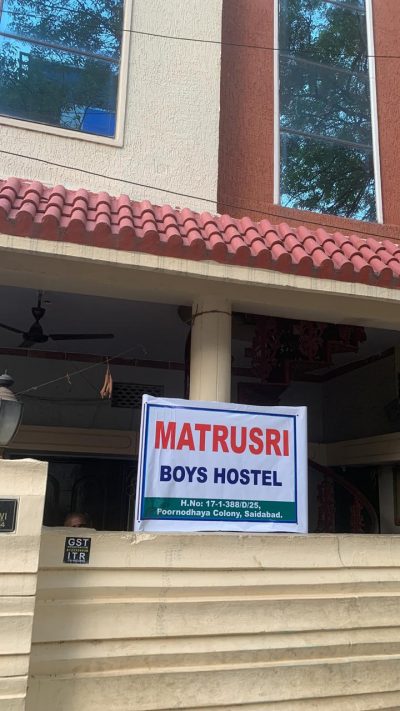Hostel Facility – Matrusri Engineering College