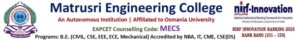 Matrusri Engineering College – Top colleges in Hyderabad